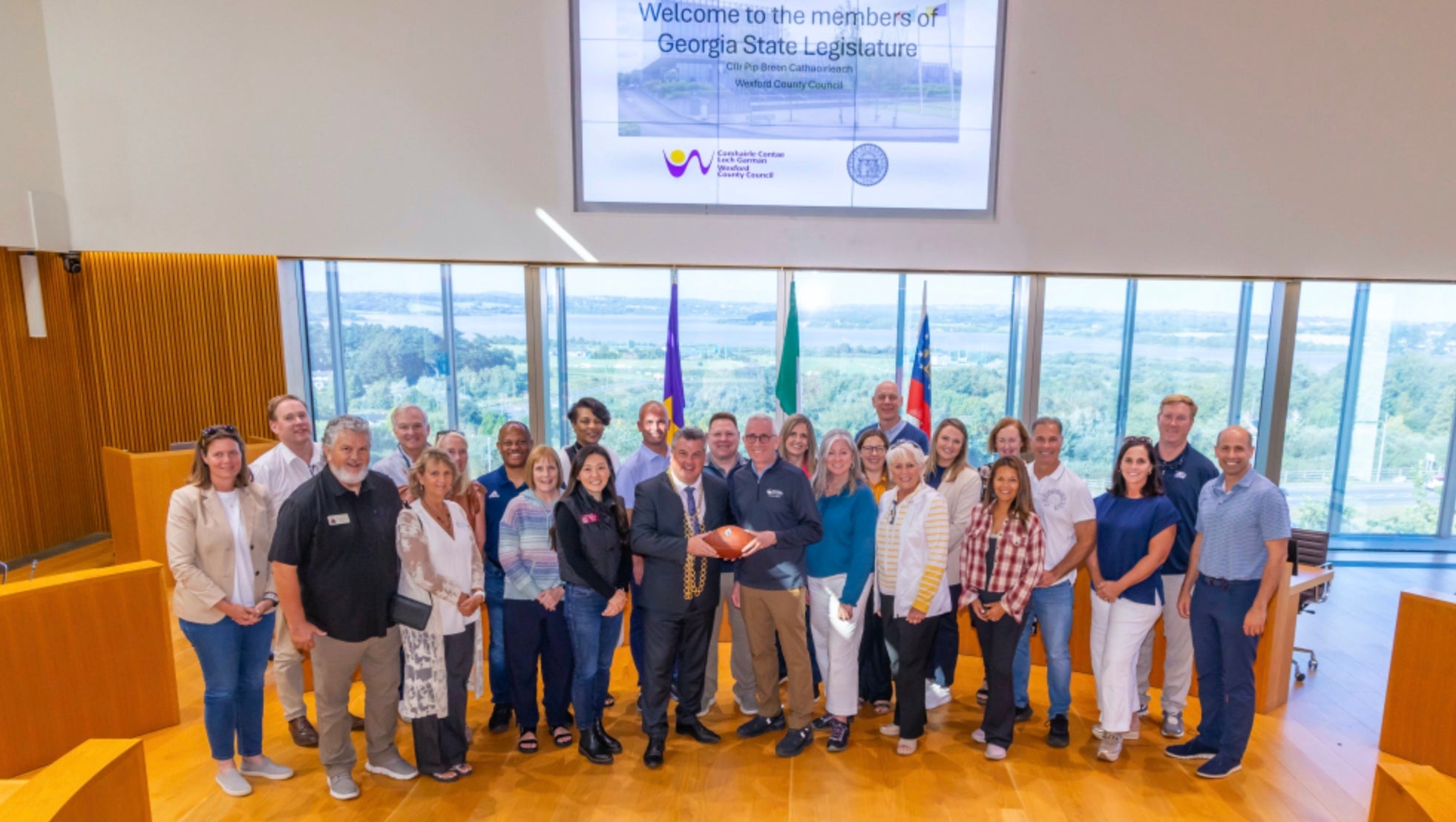 Georgia Southern welcomes Georgia state leaders on Wexford Campus in ...