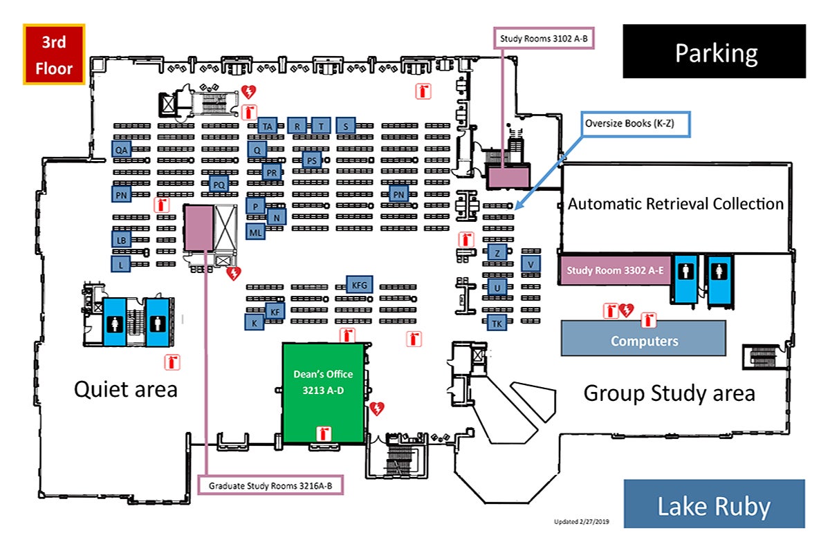 Library Floor Maps – Georgia Southern Libraries - Georgia Southern ...